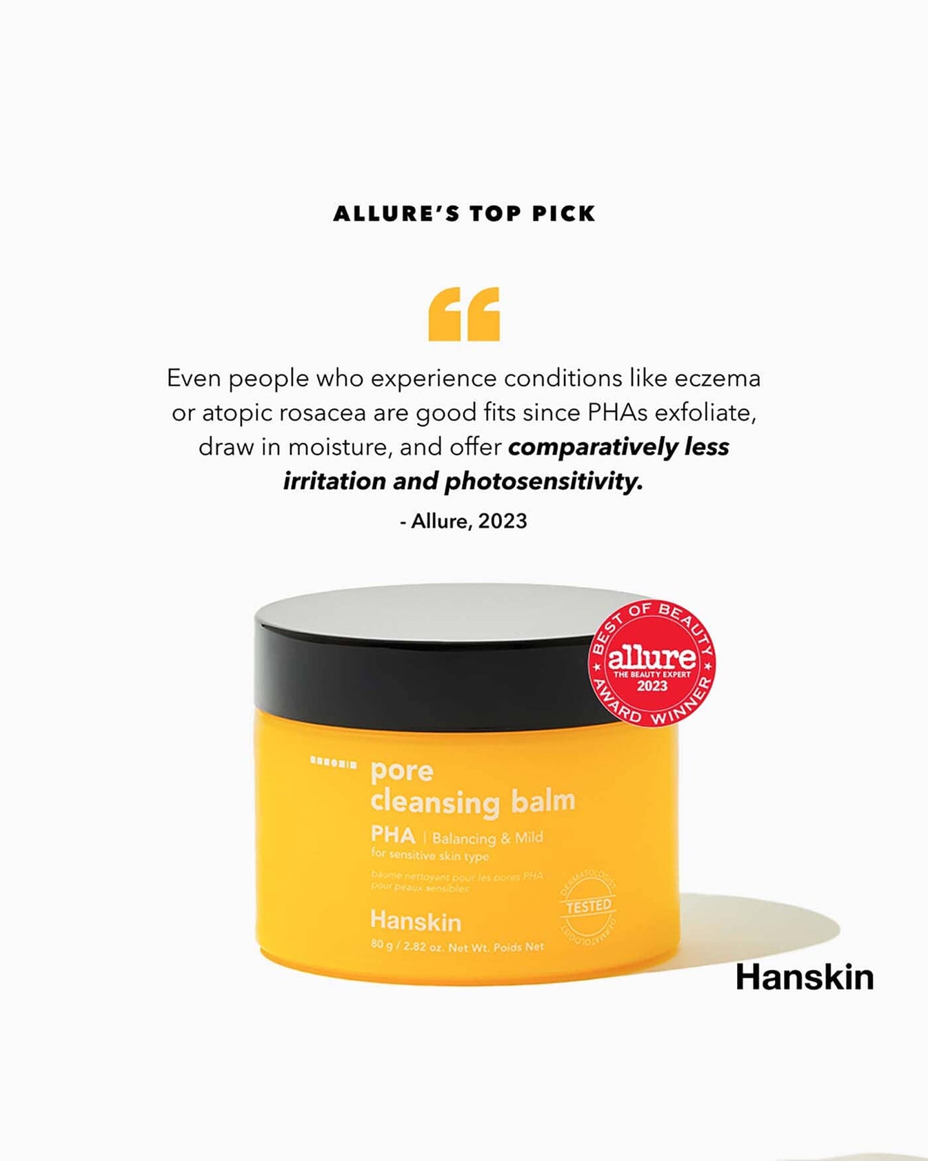Hanskin Pore Cleansing Balm [PHA] | Soko Glam