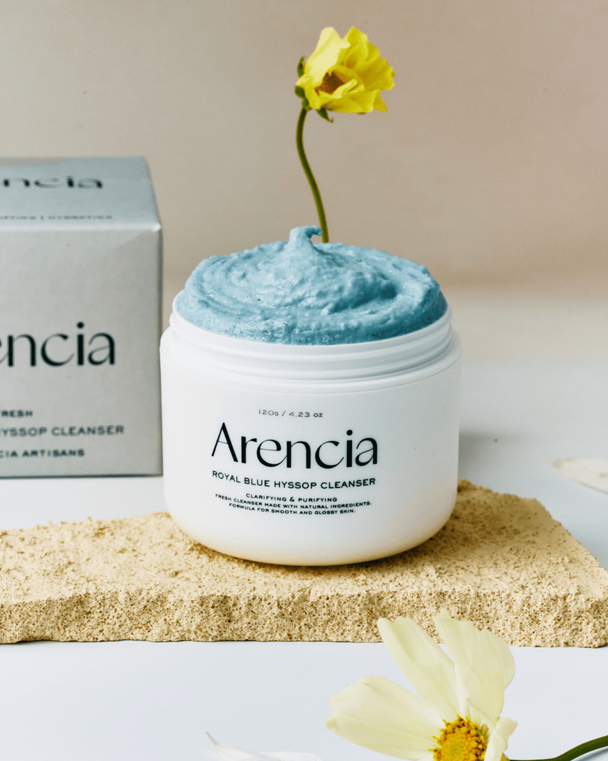 Arencia Fresh Royal Blue Hyssop Cleanser | Soko Glam