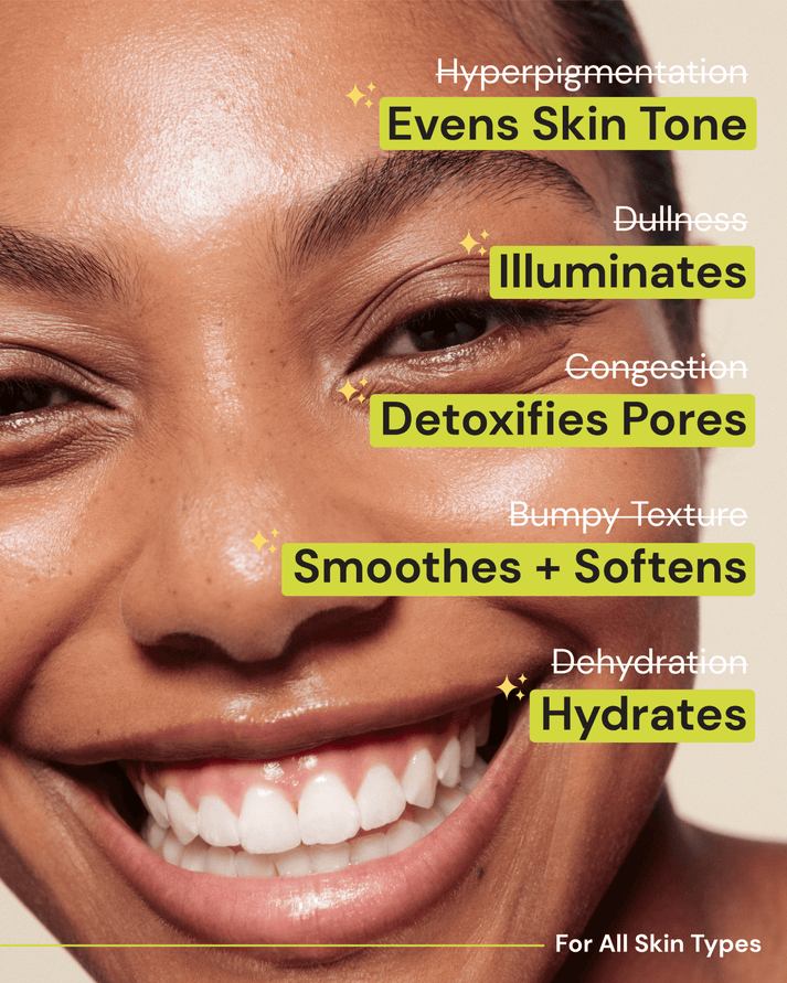 Gleamin Vitamin C Treatment Mask w/ Brush | Soko Glam