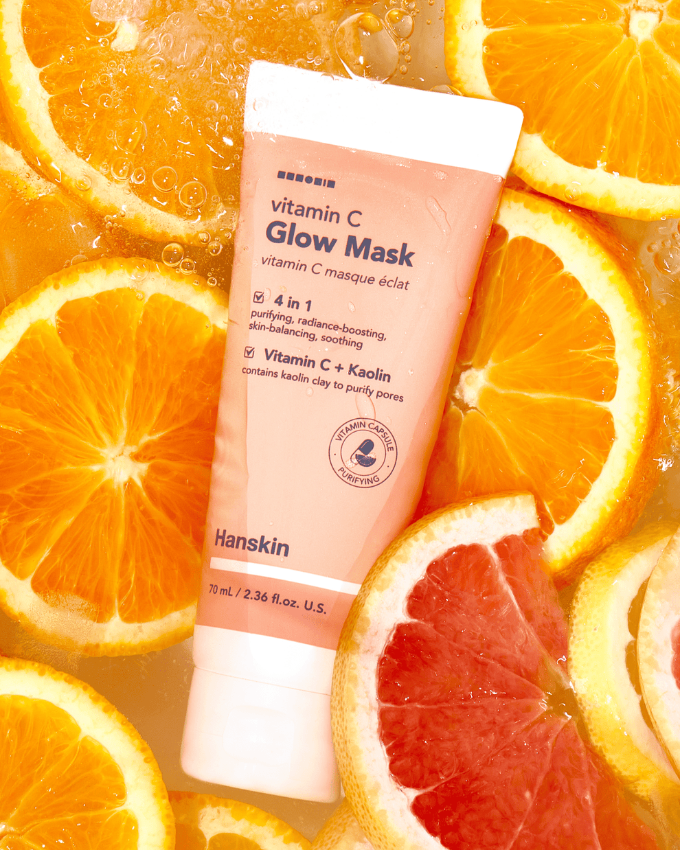 Hanskin Vitamin C Glow Mask | Soko Glam