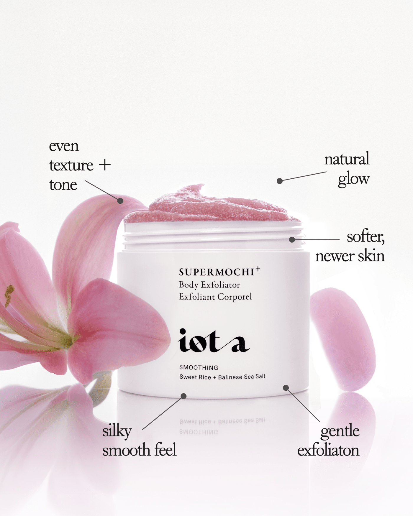 Iota Supermochi Body Exfoliator+ | Soko Glam