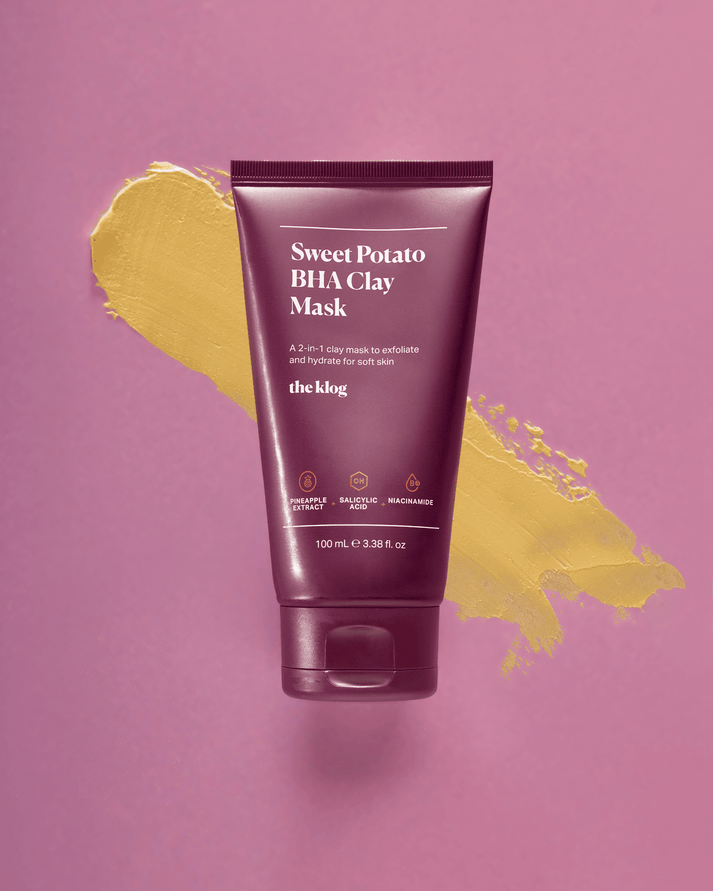 The Klog Sweet Potato BHA Clay Mask | Soko Glam