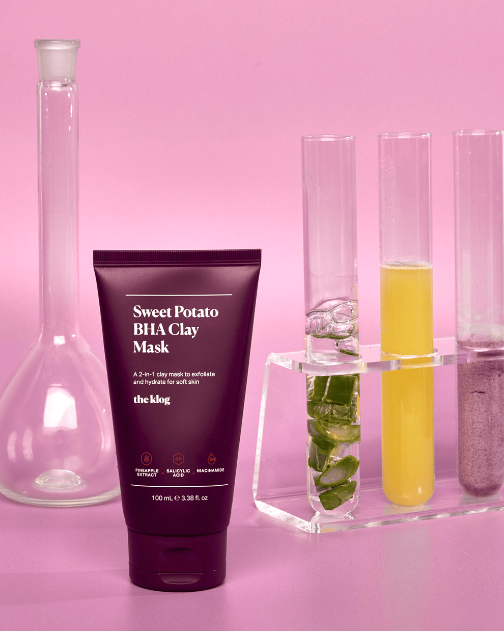 The Klog Sweet Potato BHA Clay Mask | Soko Glam