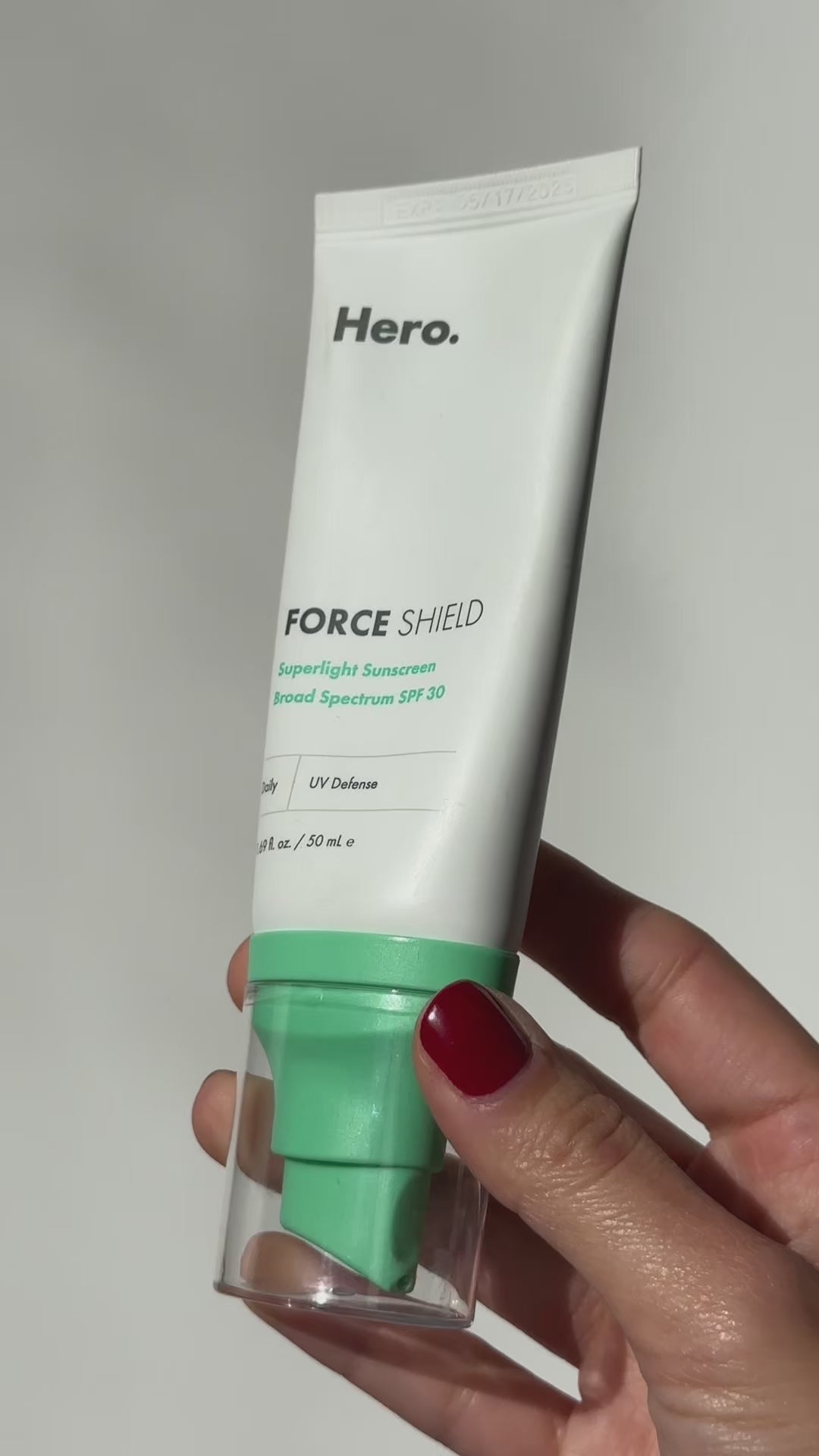 Hero Cosmetics Force Shield Superlight Sunscreen SPF 30 | Soko Glam
